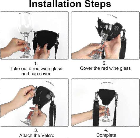 Pack Of 4 Wine Glass Holders For Hanging Wine Glass Holder For Hanging
