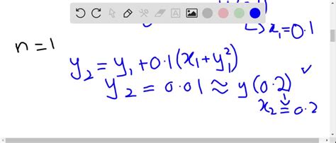 solved in problems 1 and 2 use euler s method to obtain a four decimal