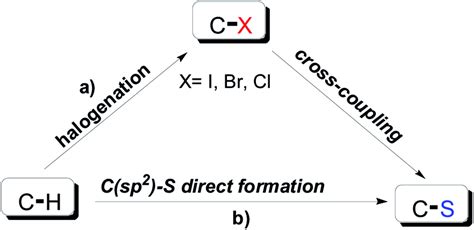 C S Bond Formation Synthesis Approaches Download Scientific Diagram