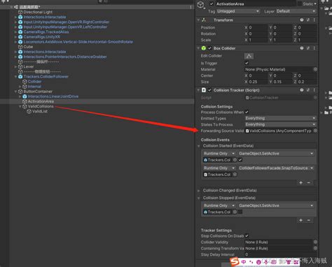 【unity Vr开发】结合vrtk40：创建物理按钮camerarigstrackedalias Csdn博客