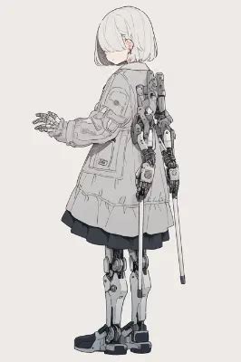義手義足ガール ヒナゲシの作品 Aipictors AI画像投稿サイト生成サイト