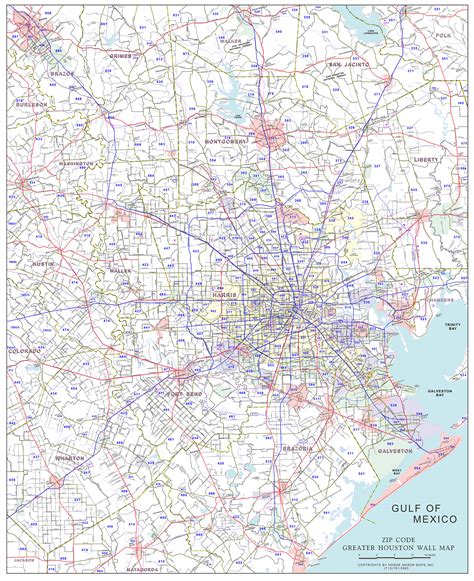 Southeast Houston Zip Code Map