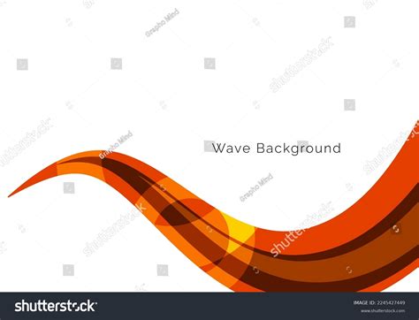 Abstract Red Wave Design Background Vector Stock Vector Royalty Free 2245427449 Shutterstock