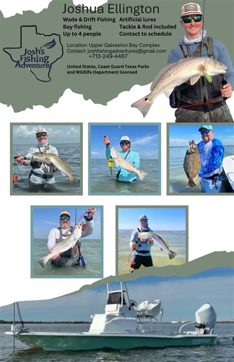 Wade And Drift Fishing Bay Fishing Trip For 4 People In Upper Galveston Bay