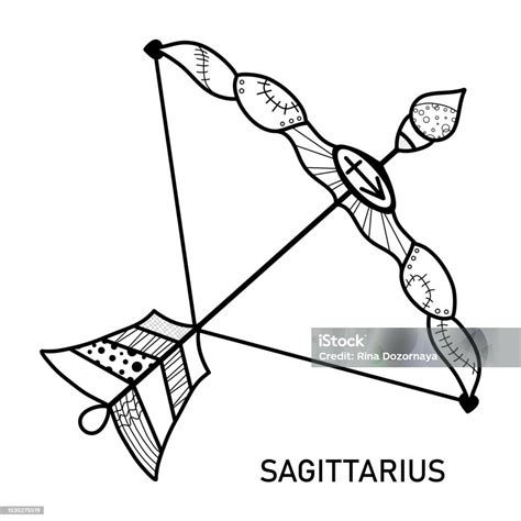 궁수자리 조디악 표지판 색칠하기 페이지 스팀펑크 스타일의 색칠하기 책 0명에 대한 스톡 벡터 아트 및 기타 이미지 0명 개념 검은색 Istock