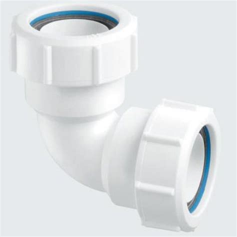 Solvent Weld 21 5mm 45 Degree Overflow Pipe Bend On Demand Supplies