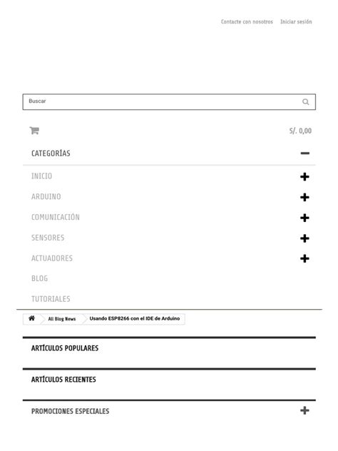 Usando Esp8266 Con El Ide De Arduino Pdf