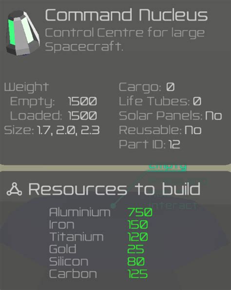 Command Nucleus Space Agency 2138 Wiki Fandom