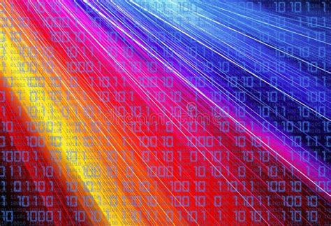 Technology Binary Background Concept Binary Technology Code Net
