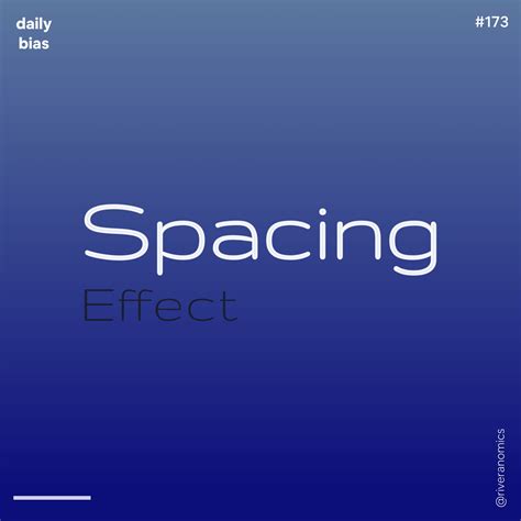 What Is The Spacing Effect