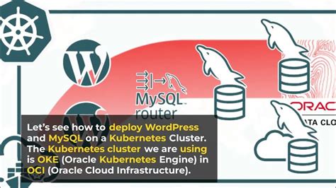 Deploying Wordpress And Mysql On Oke Using Mysql Operator For
