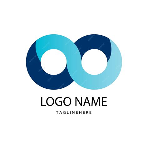 Premium Vector Double Circle Logo