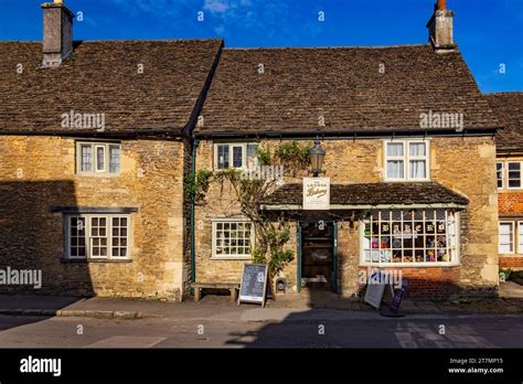 The Historic And Traditional Lacock Bakery On Church Street Is A
