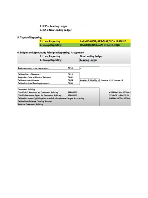 Sap Fico Ledger Accounting Principles Parallel Currency Concept Pdf