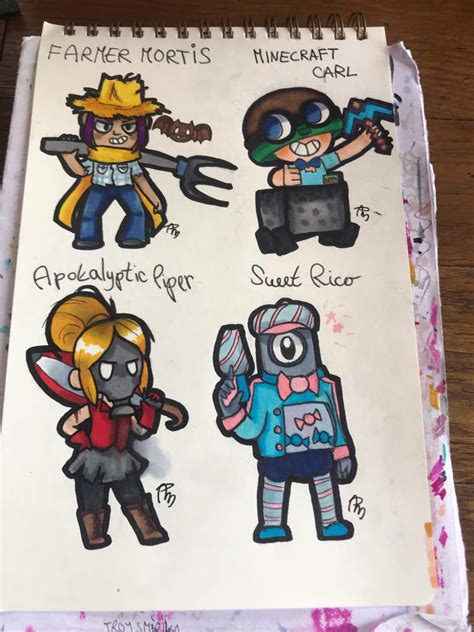 My Skin Ideas Brawl Stars Amino