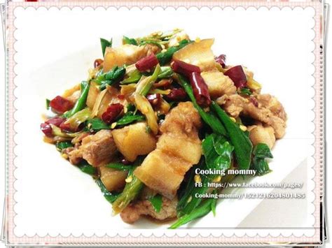 辣炒豬五花食譜做法 Cookingmommy的Cook1Cook食譜分享