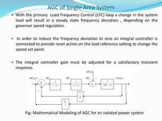 Load Frequency Control Of Two Area System PPTX