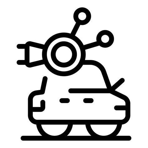 Autonomous Self Driving Vehicle Using Sensor And Radar Technology 47438105 Vector Art At Vecteezy