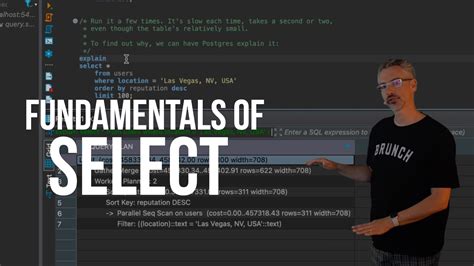 The Fundamentals Of Select An Introduction To Postgres Performance