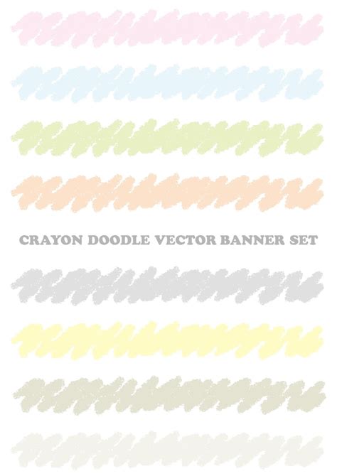 크레용 브러쉬 벡터 Freepik에서 무료 고품질 벡터를 다운로드하세요 Freepik