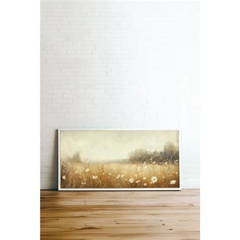 Daisy Breeze Art Mural Linen Chest