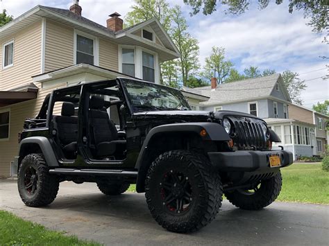 Lifted Jeep Wrangler Unlimited No Doors