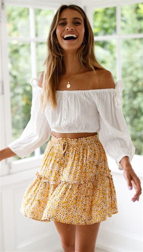 21 Skirts Ideas Cute Outfits Summer Outfits Fashion Outfits