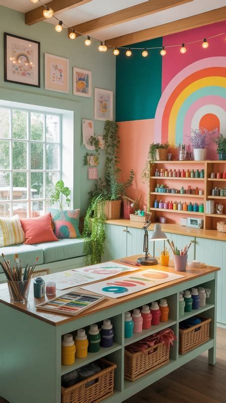 Ultimate Craft Room Makeover Part 2 Design With Color Color Joy Home