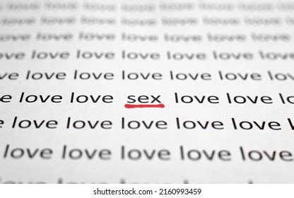 Lots Typed Words Love One Word Stock Photo 2160993459 Shutterstock