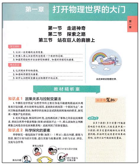 2019版新课标沪科版尖子生学案八年级上册物理参考答案答案青夏教育精英家教网