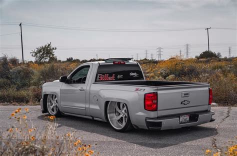 Dropped Silverados Single Cab Trucks
