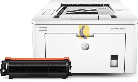 Hp Pro M203dw Laserjet Mono Desktop Laser Printer G3q47a Toner Bundle