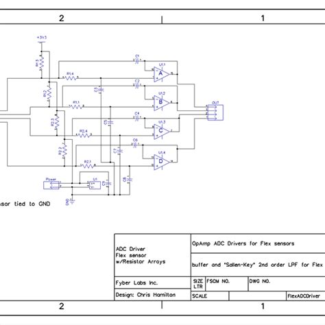 Flex Sensor Adc Buffer Flex Module