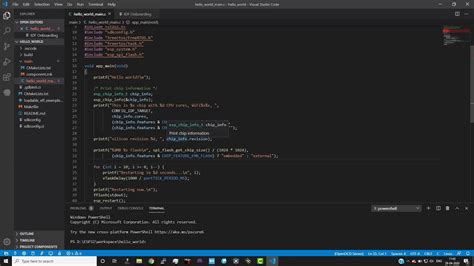 Esp Idf3 Program Esp32 In Visual Studio Code Esp Idf Youtube
