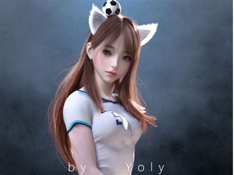 Yoly 莜莉 107 足球宝贝 英格兰 yoly莜莉 站酷ZCOOL