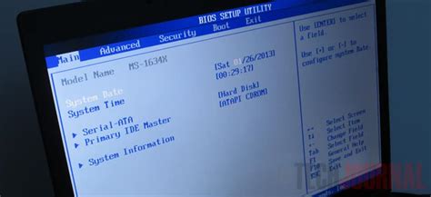 Tutorial How To Restore Bios Settings To Factory Default The Tech Journal