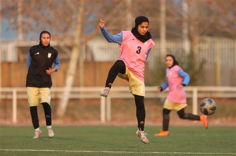 گزارش تصویری از تمرین تیم ملی فوتبال دختران نوجوان