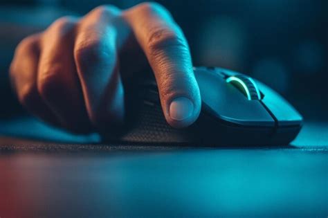 High Tech Mouse With Touch Sensitive Surface Premium Ai Generated Image