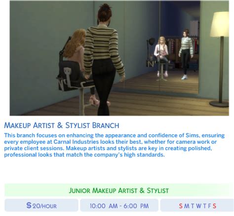 Carnal Industries Realistic Sex Work Careers