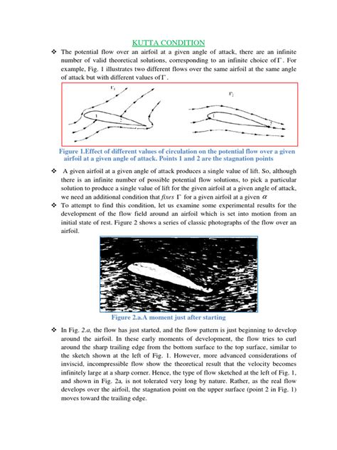 Kutta Condition Pdf