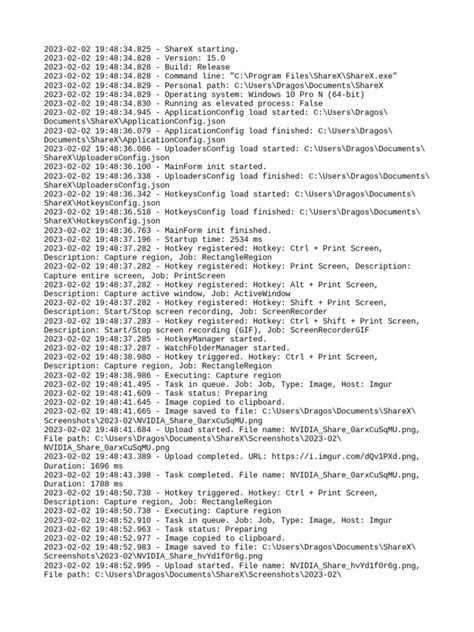sharex log 2023 02 pdf screenshot keyboard shortcut