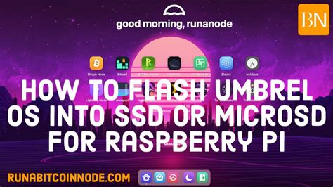 🟧 How To Flash Umbrel Os To Ssd Nvme Or Microsd For Raspberry Pi Youtube