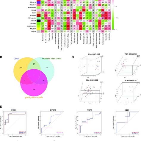 A Module Trait Relationships Between Different Clustered Modules And Download Scientific