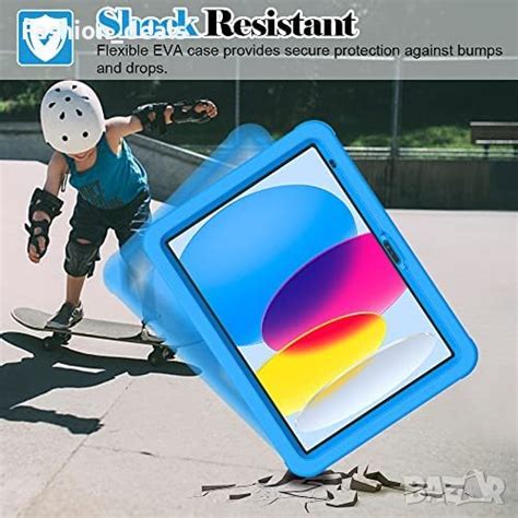 Нов детски Удароустойчив калъф кейс гръб за таблет Ipad 10 9 инча в Друга електроника в гр