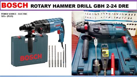 Bosch Gbh 2 24 Dre Professional Rotary Hammer Drill 24mm790w Sds
