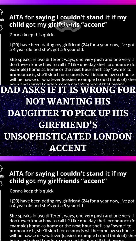 Dad Asks If It Is Wrong For Not Wanting His Daughter To Pick Up His