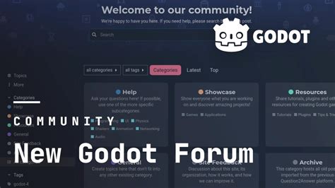 introducing the new godot forum r godot