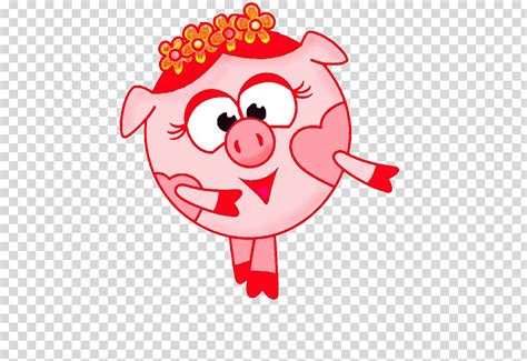 Срисовки Нюши из мультсериала Смешарики (70 картинок) классные