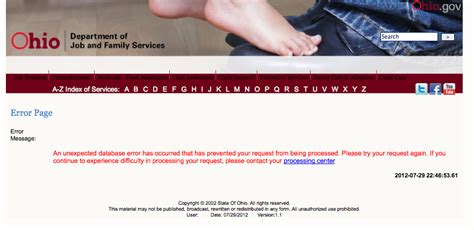Fix This Please Ohio Djfs Unemployment Weekly Claim Form Not Working