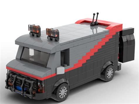 Lego Moc A Team Van Moc 2 By Kmma1978 Rebrickable Build With Lego